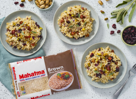 Creamy Truffle Risotto Recipe with Mushrooms | Mahatma® Rice