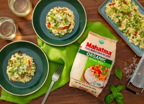 Italian Sushi with Prosciutto and Parmesan Cheese | Mahatma® Rice